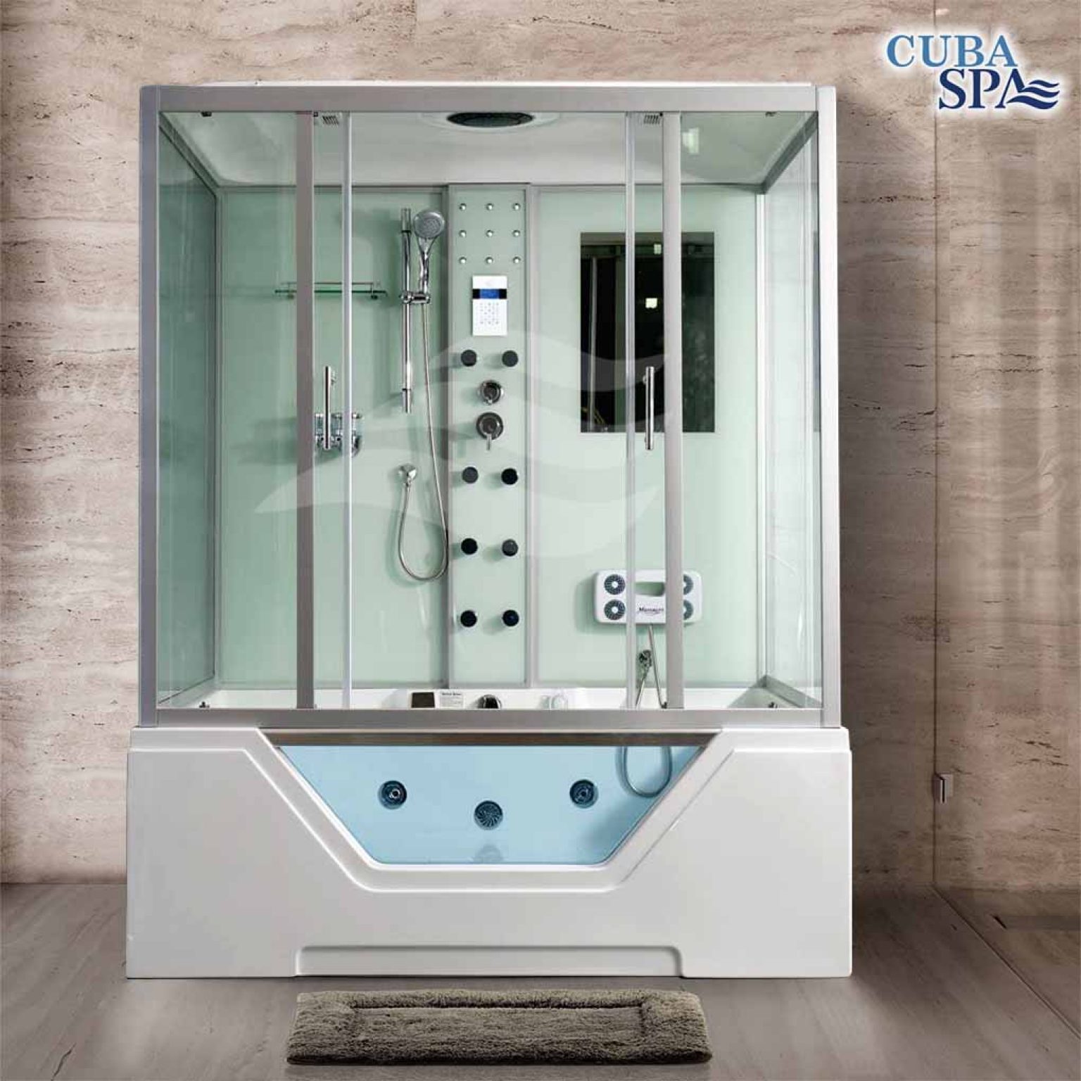 CABINA HIDROMASAJE IGUAZÚ [(1700*1200*2220)mm] - Cuba & Spa