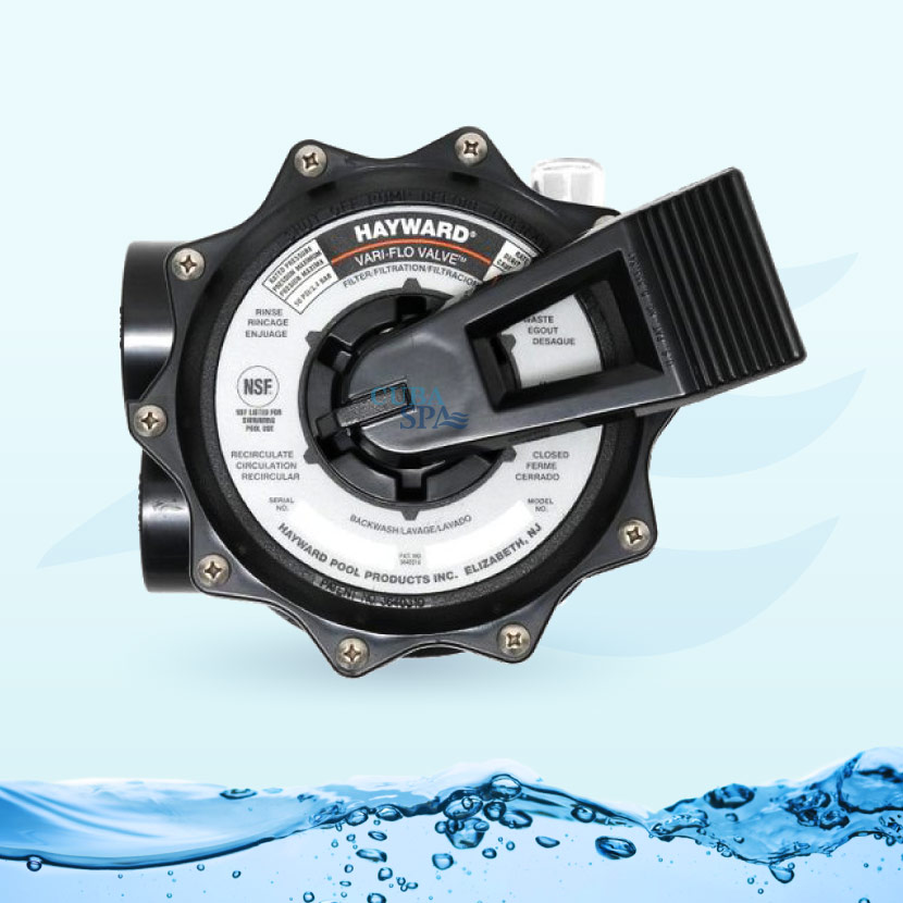 Válvula Multiport 2" VARI FLO - HAYWARD | Cuba & Spa