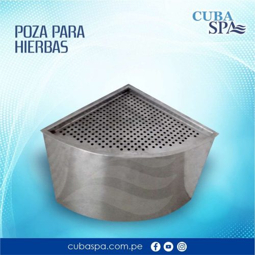 Poza para Hierbas de sauna a vapor cilindrica 30cm L 25 cm H y 45A ...