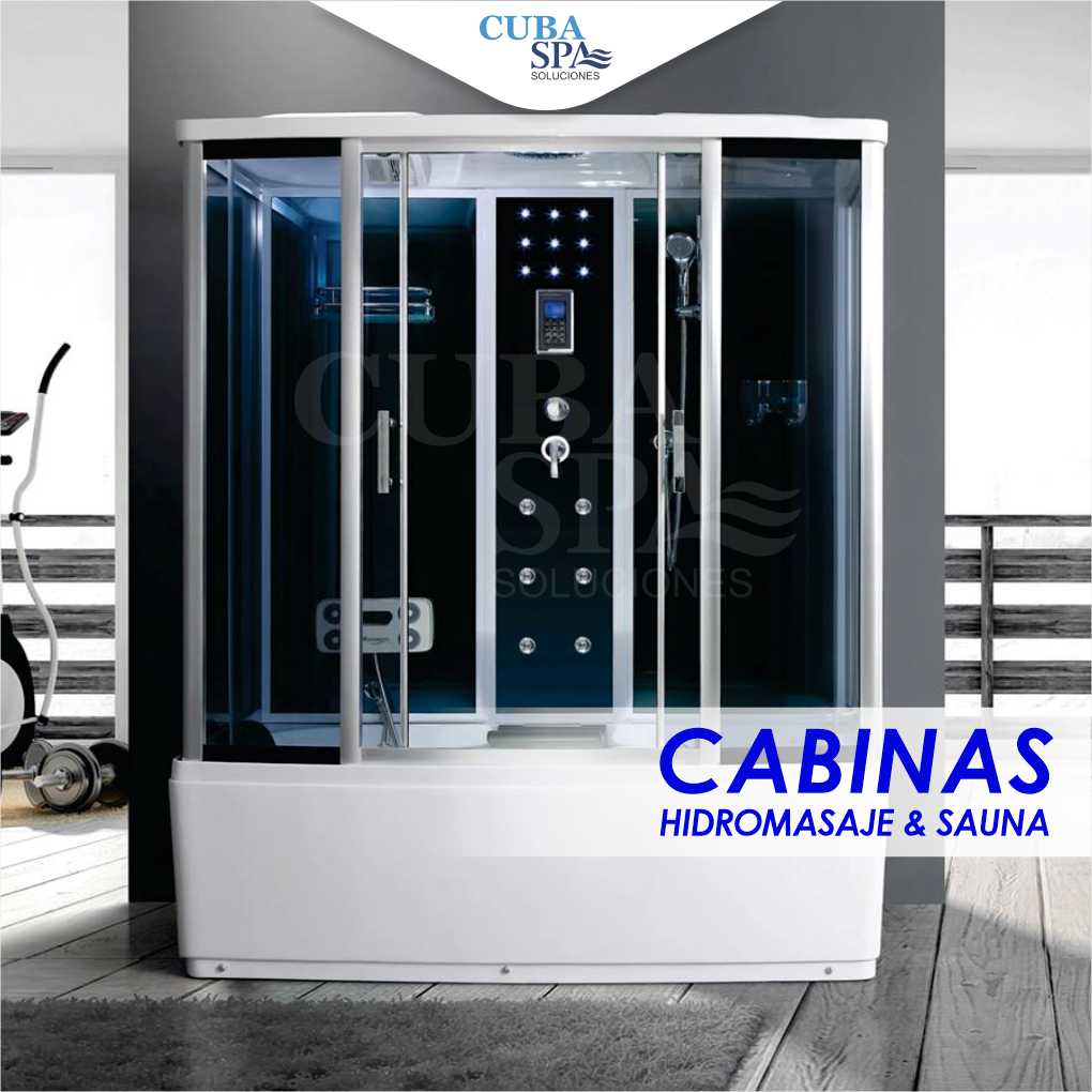 CABINAS DE HIDROMASAJE - Cuba & Spa
