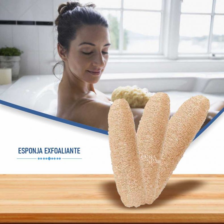 ESPONJA EXFOLIANTE NATURAL - Cuba & Spa