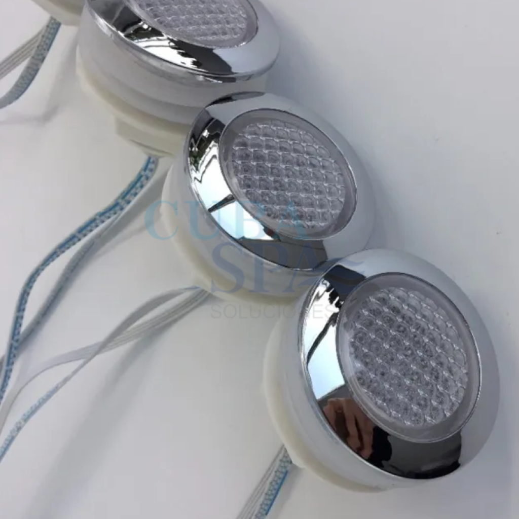 LEDs impermeable Sauna luz RGB RGBW siete colores CON CONTROL REMOTO ...