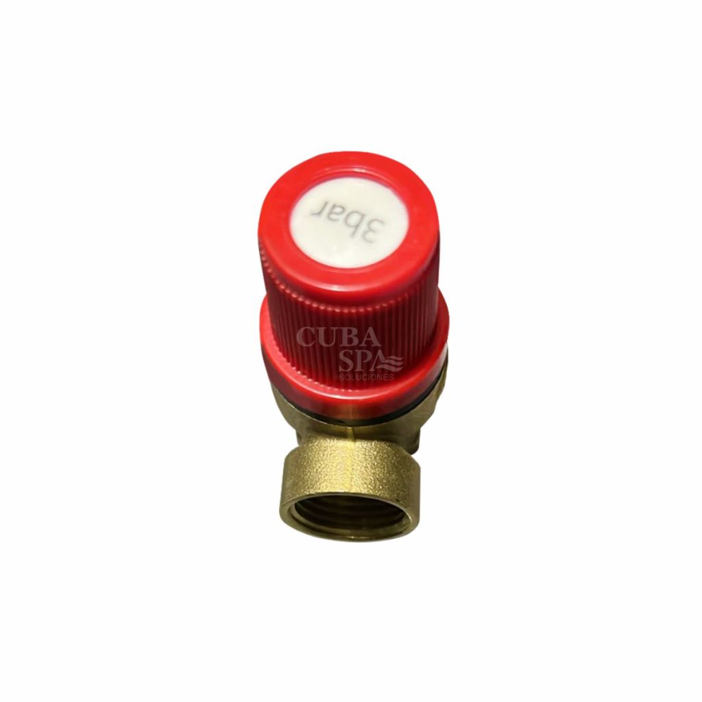 VÁLVULA DE SEGURIDAD 1/2" - Cuba & Spa