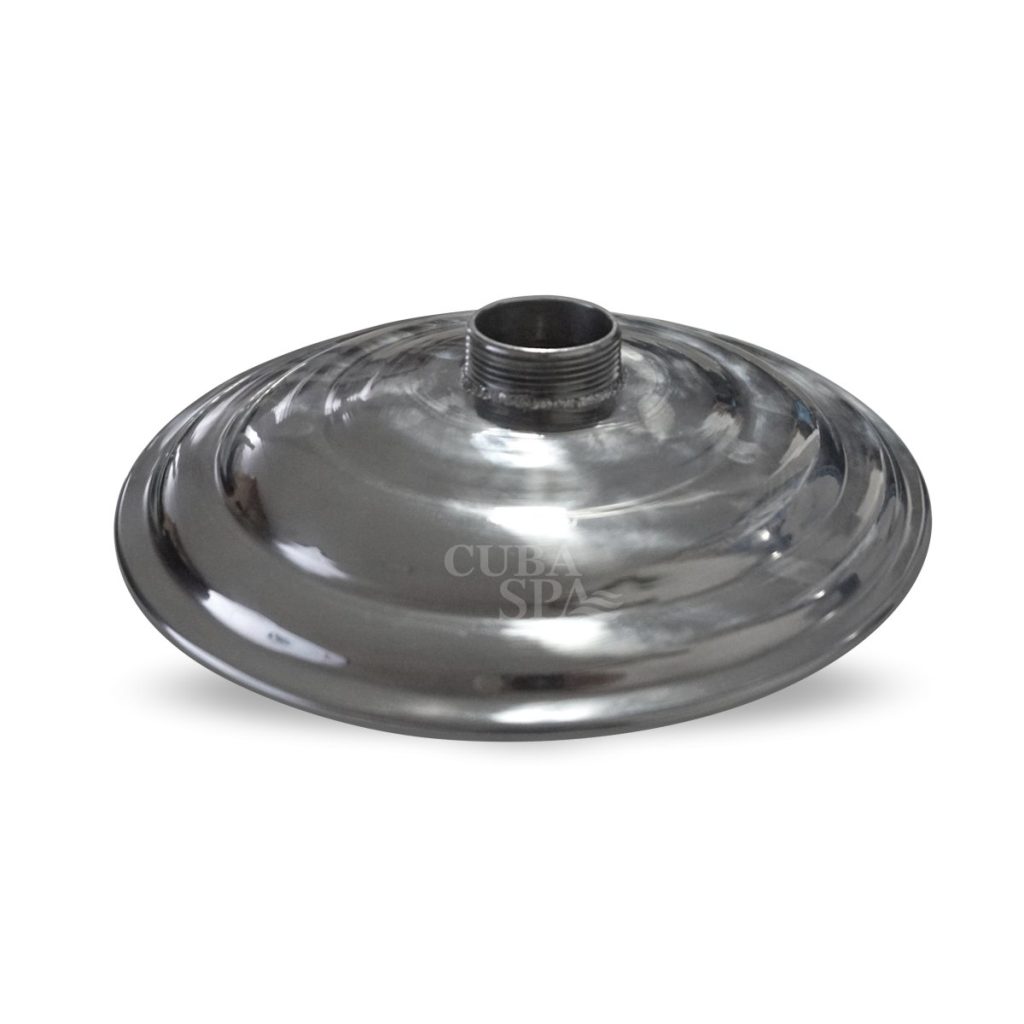 PLATO DE DUCHA ESPAÑOLA DE 1 ½" INOX - Cuba & Spa